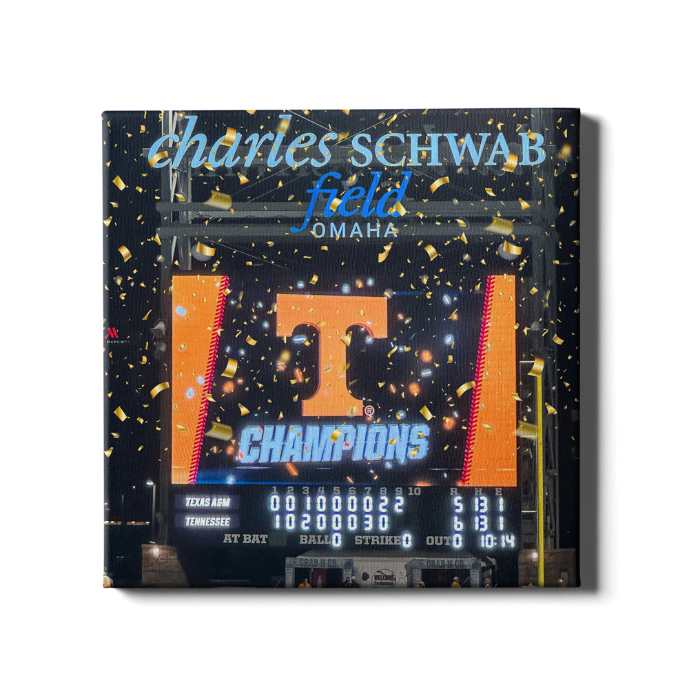 University of Tennessee Athletics Official Canvases - Vol Wall Art