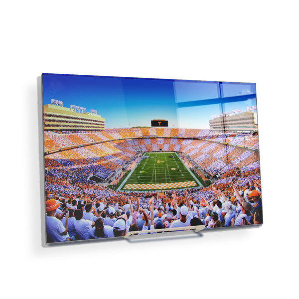 Tennessee Volunteers - Reverse Checkerboard End Zone - Neyland Stadium ...