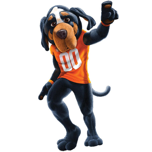 Tennessee-Volunteers-Smokey-Mascot-Dimensional-Vol-Wall-Art - Vol Wall Art