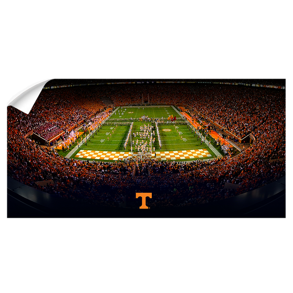 Tennessee Volunteers - Tennessee T Panoramic - Vol Wall Art