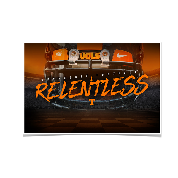 Tennessee Volunteers - Relentless - Vol Wall Art
