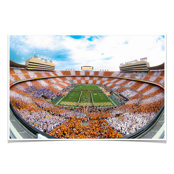 Tennessee Volunteers - It's Football Time in Tennessee - Checkerboard ...