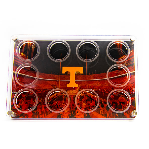 Tennessee-Volunteers-Running-through-the-T-Light-Up-Checkerboard ...